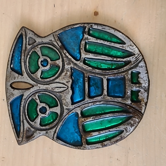 Vintage | Kitchen | Vintage Owl Trivet | Poshmark
